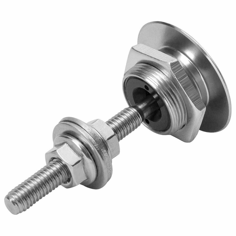 Lock Clip Push Button Quick Release Silver Clip Lock New Wear ...