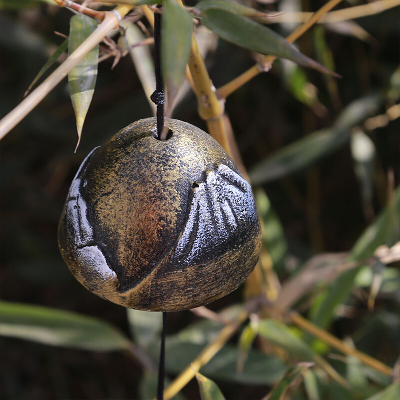 Japanese Cast Iron Wind Chimes Vintage Wind Bell Hanging Home Garden ...