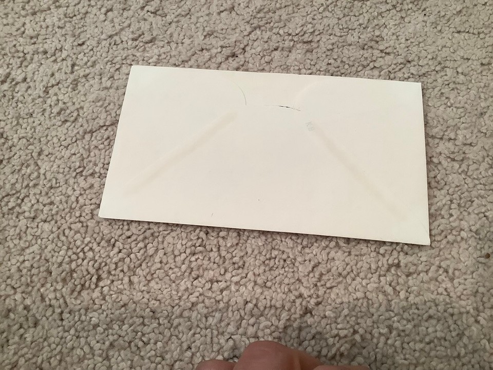 1979 TEA, S.C.: Signed FOLK ART WATERCOLOR Postal Cover GEORGE HARROD ...