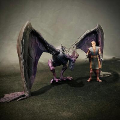 Son of Mortis (Creature Form) for 3.75 in & 6 in Figure Diorama (1:18 ...