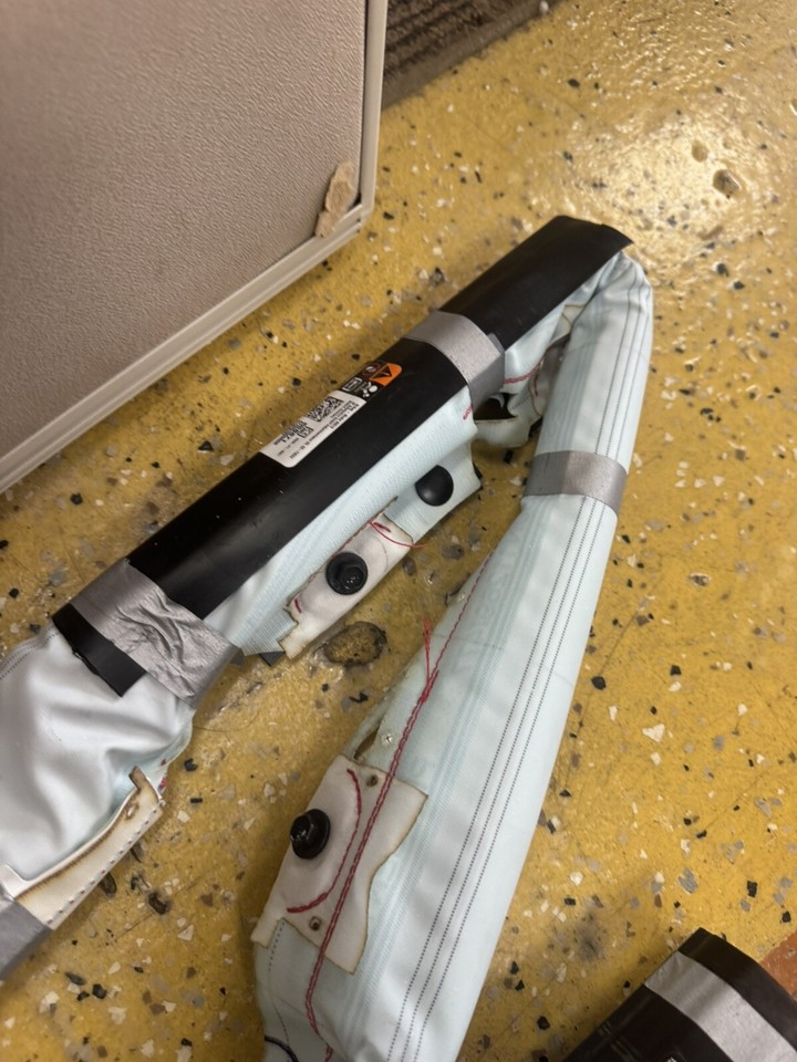 2019-2024 GMC Sierra 1500 Crew Cab 1500 Left & Right Set Roof Curtain ...