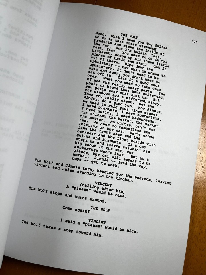 Pulp Fiction Script Signed- Autograph Reprints- 161 Pages | eBay