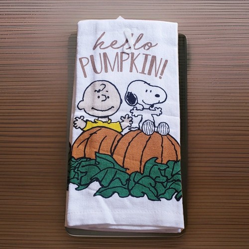 Peanuts Snoopy Charlie Brown 1 Pack Hand Kitchen Bath Towel Hello ...