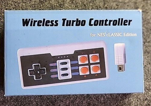 2 pcs Wireless Turbo Controller NES Classic Edition Perfectmall Video ...