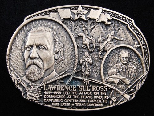 RG09140 *NOS* VINTAGE 1980s **TEXAS RANGERS** COMMEMORATIVE SOLID BRASS ...