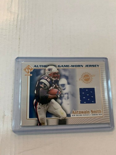 Antowain Smith 2002 Authentic Jersey Card #79 | eBay