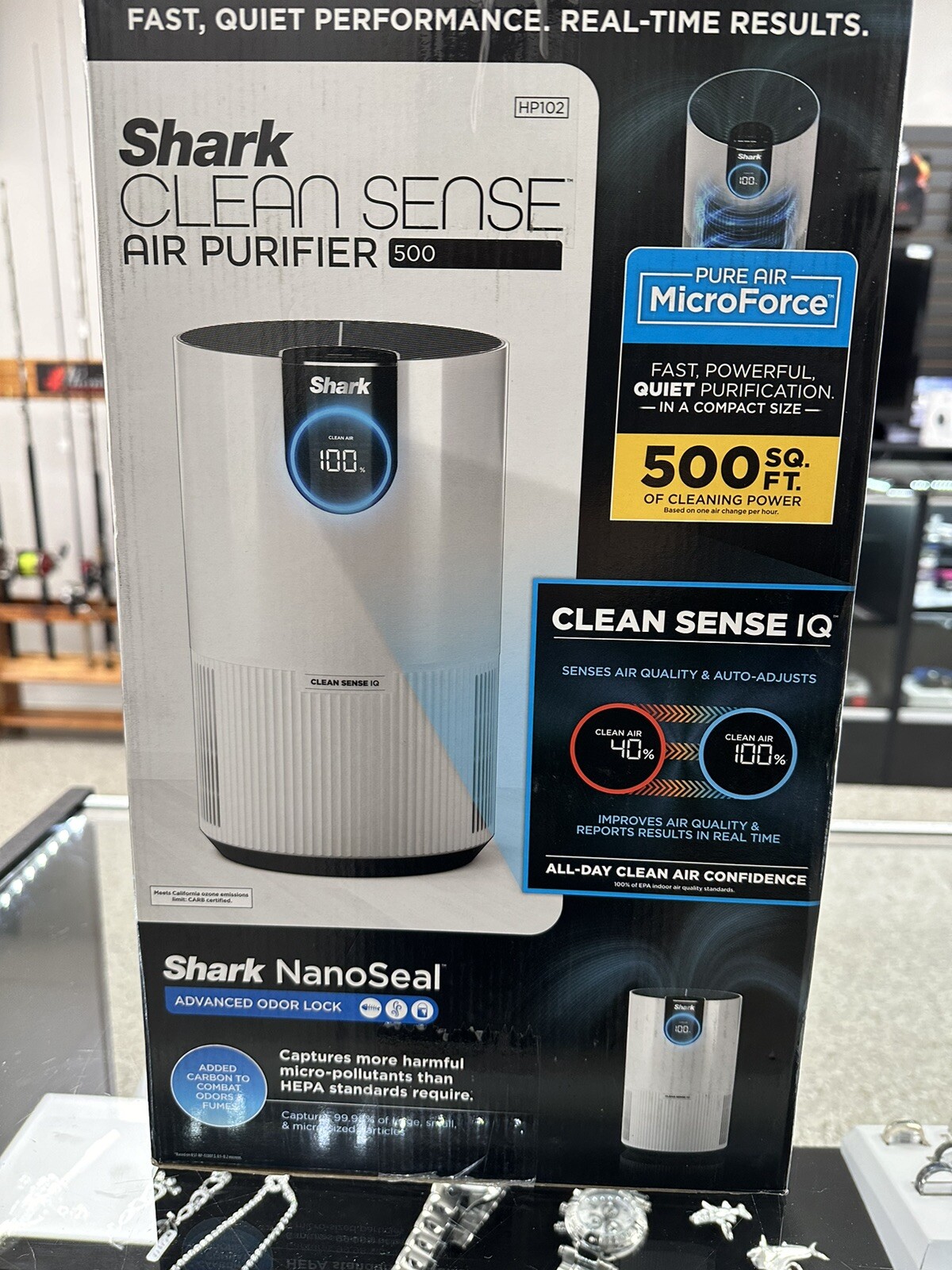 Shark HP102 Air Purifier with True HEPA - White for sale online | eBay