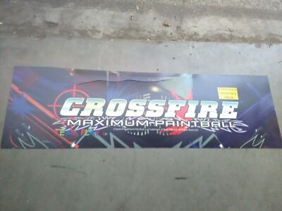 crossfire maximum paintball arcade marquee #3 | eBay