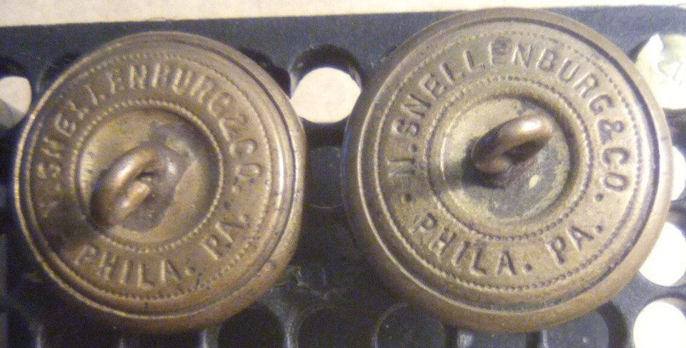 PHILADELPHIA POLICE BUTTONS N Snellenburg &Co. Phila. Pa | eBay