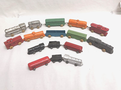4 BARCLAY TRAINS FROM THE 30S TO EARLY 40S & 50S TO EARLY 60S/SLUSH ...