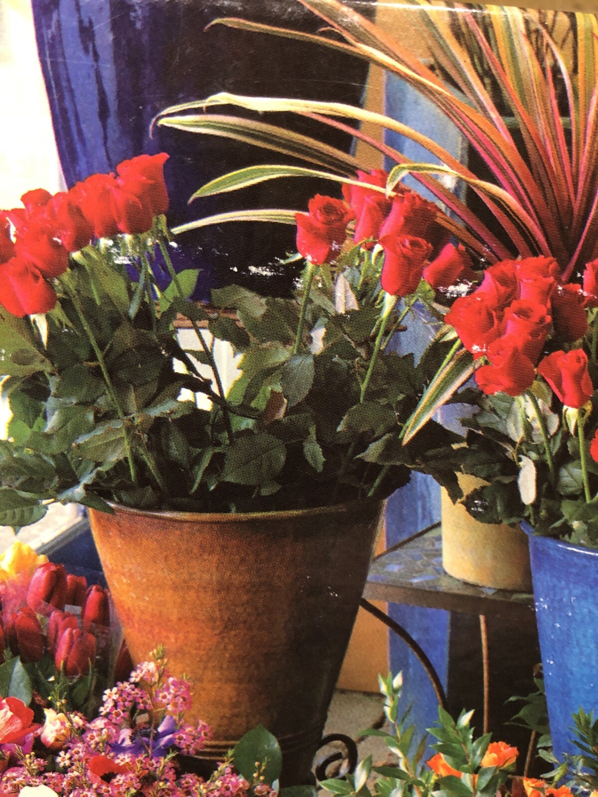 BIG BEN BUCKETS OF FLOWERS 1000-PIECE JIGSAW PUZZLE 20" x 26 ...