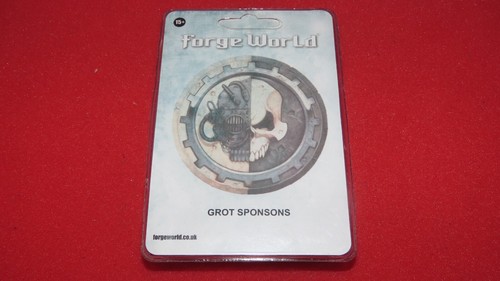 Games Workshop Warhammer 40k Forgeworld Orks Grot Sponsons BNIB New ...
