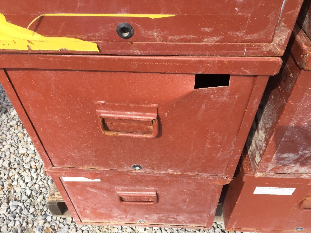 8 JOBOX Welder's Job Site Boxes, 30" W x 16" D x 12" H, 650990, Steel ...