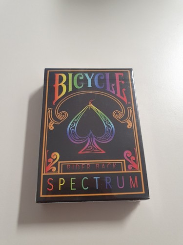 Bicycle Rider back Spectrum Playing Card Deck | eBay