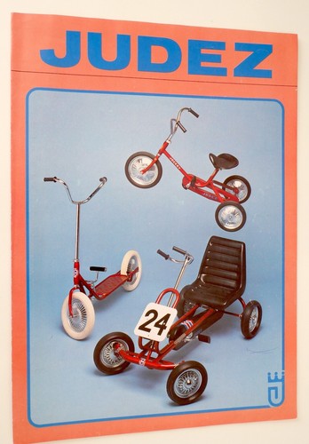 JUDEZ CATALOGUE JOUETS ANCIENS TRICYCLES KARTS TROTINETTES | eBay