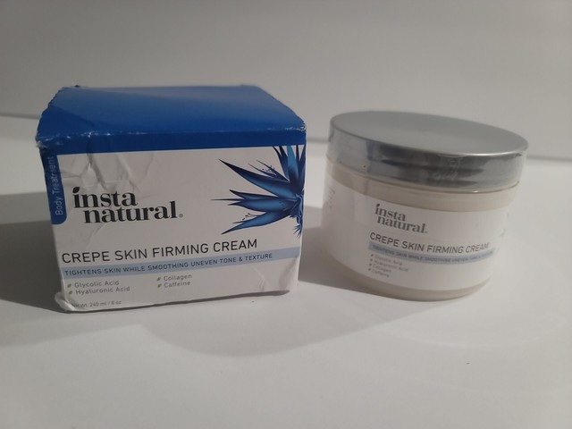 InstaNatural Crepe Skin Firming Cream Body Treatment 8 Oz 240 Ml for ...