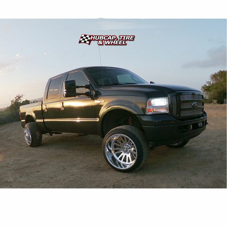 American Force Quantum CK10 Concave Polished 26"x16 Truck Wheel 6 Lug ...