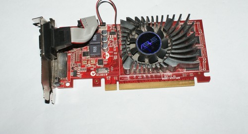 ASUS AMD Radeon R7 240 2GB PCIE DVI/VGA/HDMI Low Profile Graphics Card ...