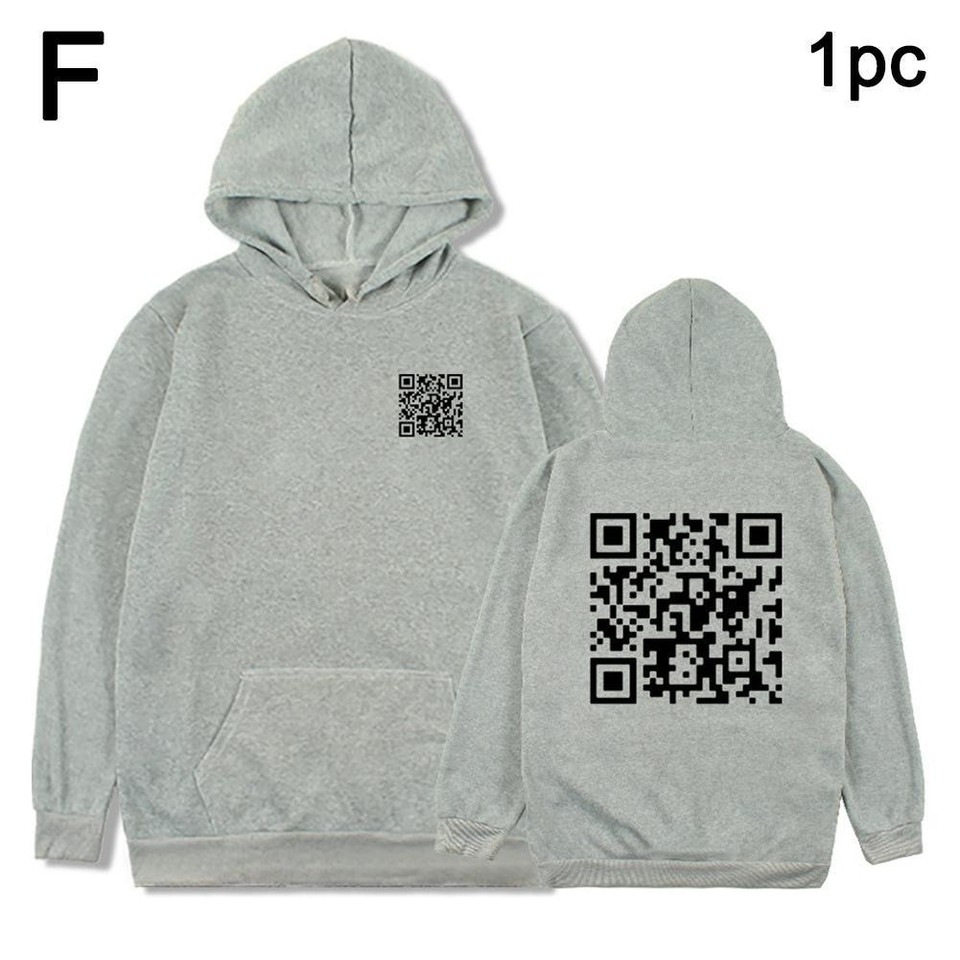 Funny Fu QR Code Hoodie You QR Code Hoodie&QR Scan Funny Joke Code ...