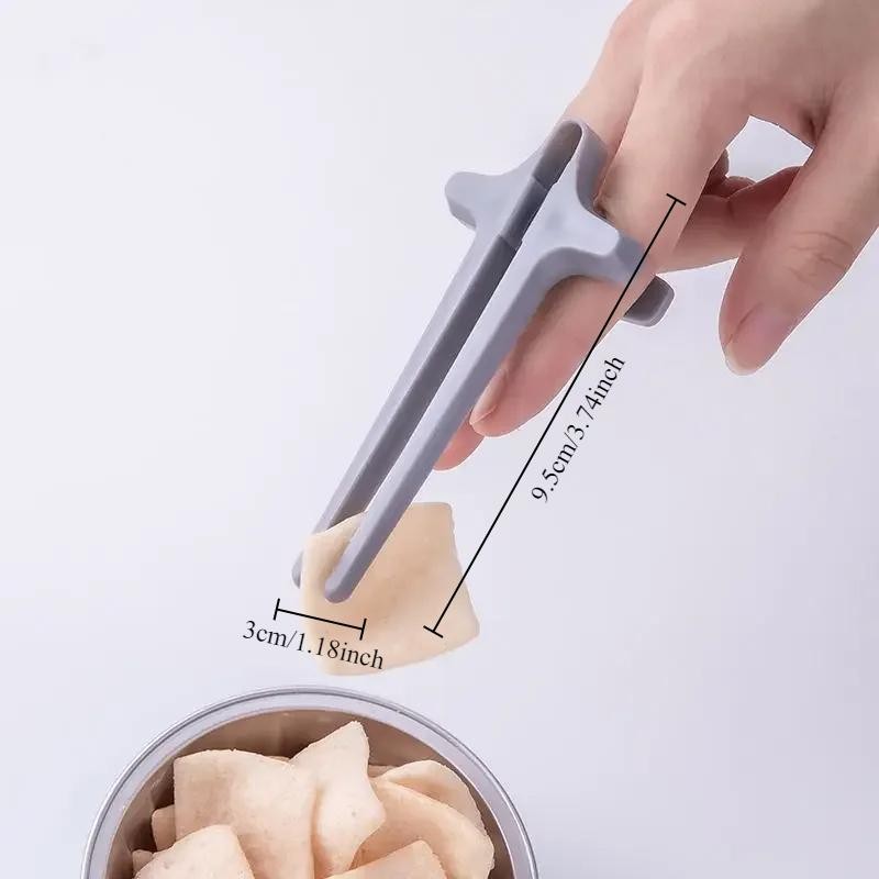 Finger Chopsticks Lazy Finger Chopsticks Snack Clip Playing Games ...