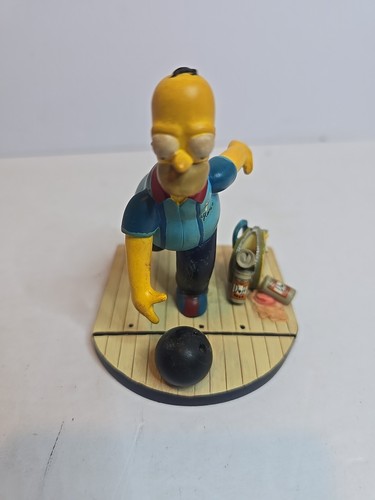 Vintage 2002 The Simpsons "Spare Me" Homer Bowling Figurine Limited ...