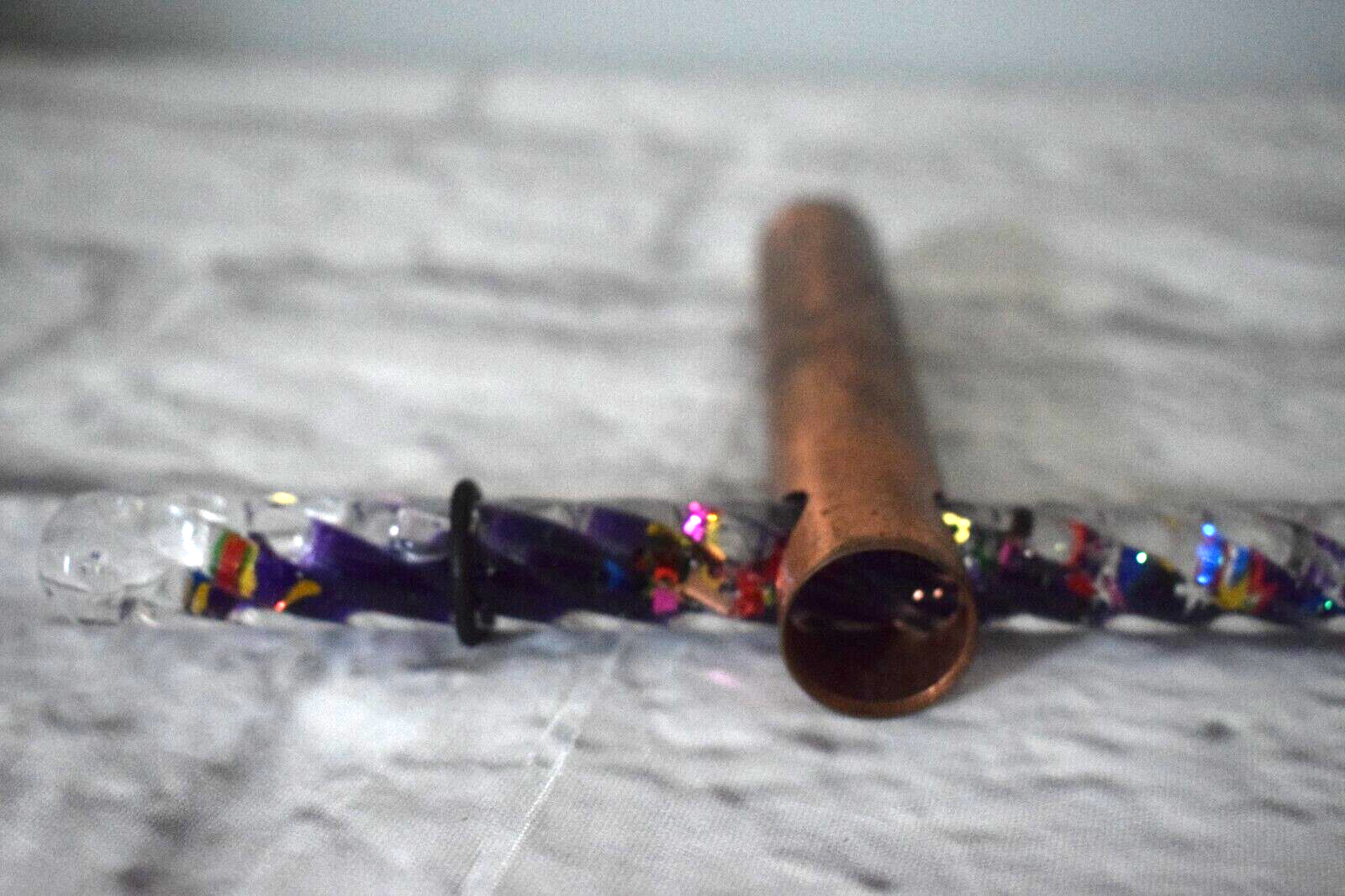 Continuous Movement Kaleidoscope Liquid Motion Glitter Copper Scope ...