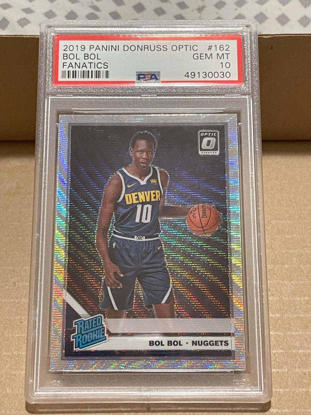 2019-20 Donruss Optic Basketball Bol Bol Rated Rookie Fanatics ...