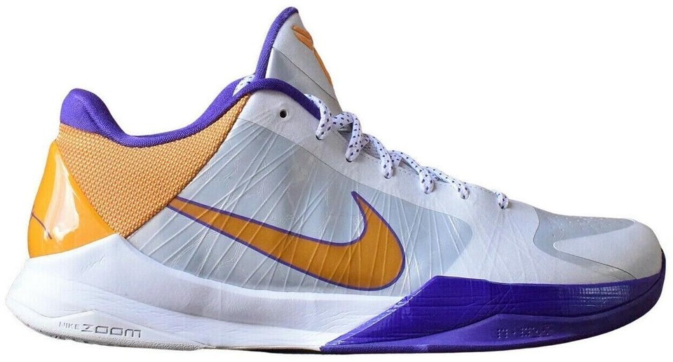 Nike Zoom Kobe 5 Lakers Home for Sale | Authenticity Guaranteed | eBay