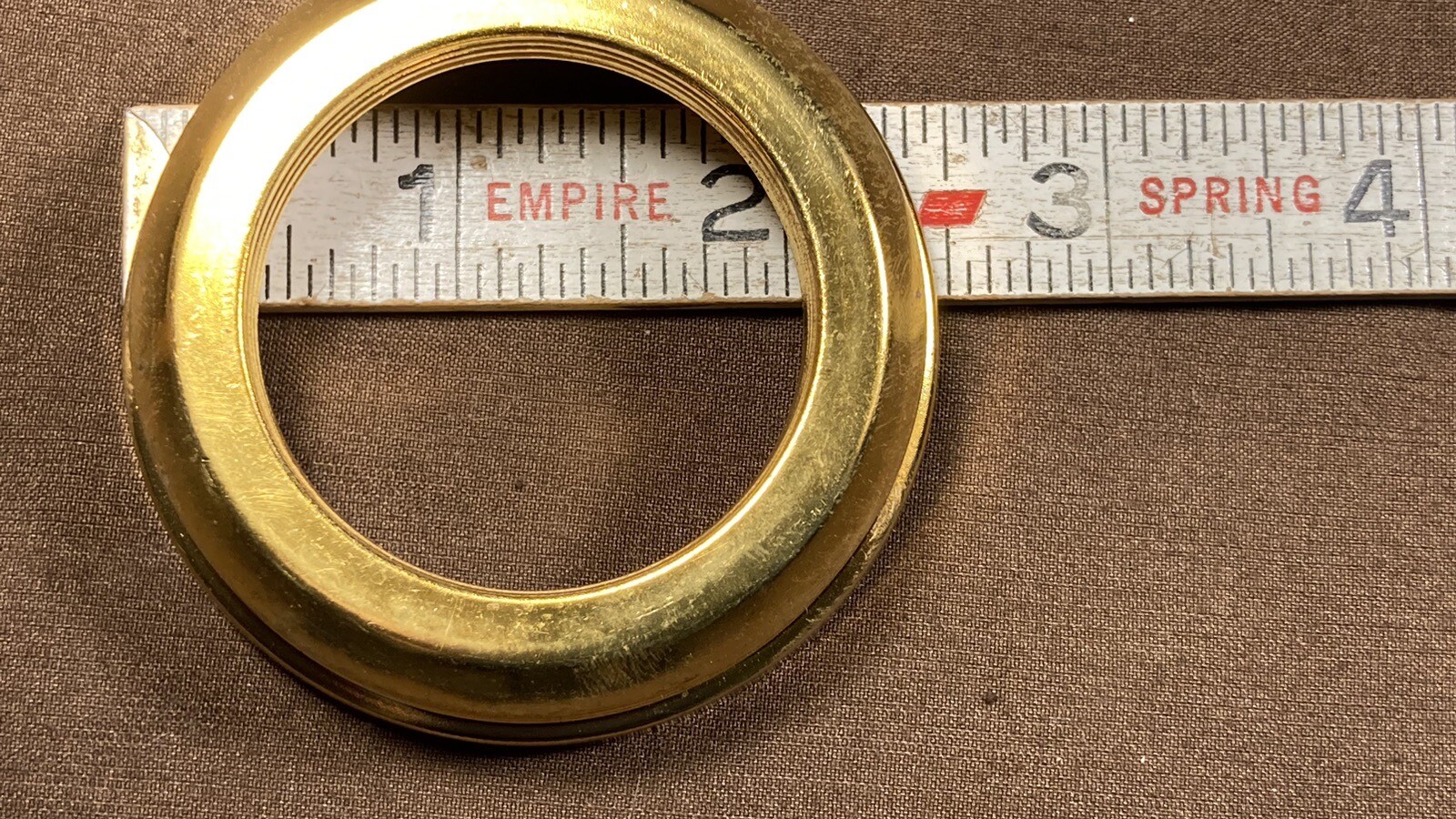 Kerosene Oil Lamp Burner Collar For #3 Burner Solid Brass Replacement ...