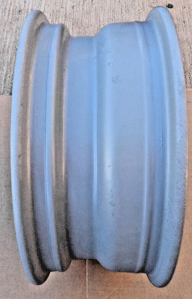 VINTAGE WELDED BACK OEM STOCK STYLE 15" x 6" STEEL WHEEL. 6 LUG x 5.5 ...