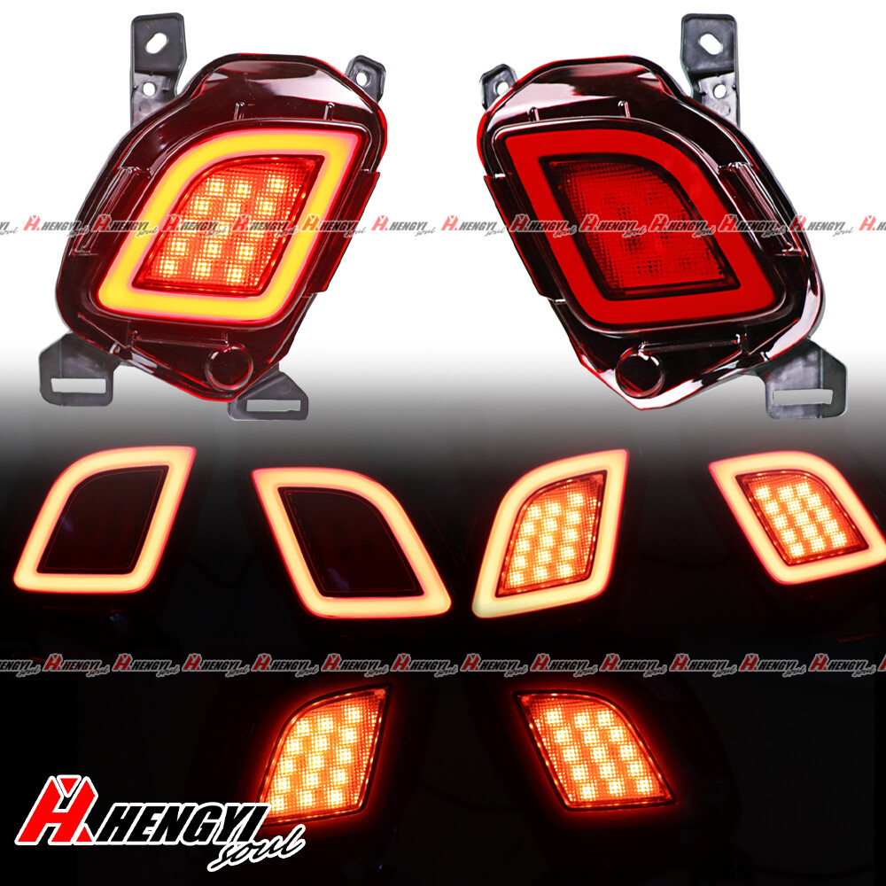 LED Rear Bumper Tail Brake Reflector Light Lamp For 2014-2018 Toyota Highlander | eBay