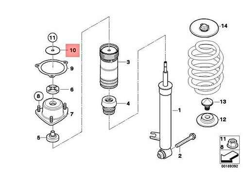 Genuine BMW X5 M X6 E70 E71 X5 3.0d 3.0sd 3.0si Articulated Disc ...