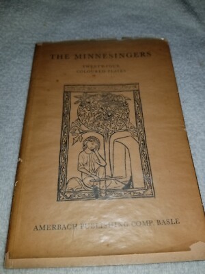 The Minnesingers: Portraits from the Weingartner Manuscript 1947 Jaggi ...