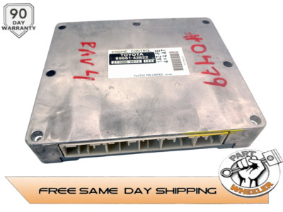 2001-2003 Toyota RAV4 AT ECU ECM PCM Engine Computer Module 89661-42822 ...