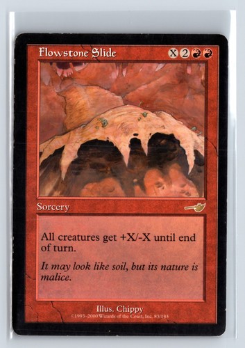 MTG Magic the Gathering Card - Flowstone Slide - Nemesis - Rare | eBay