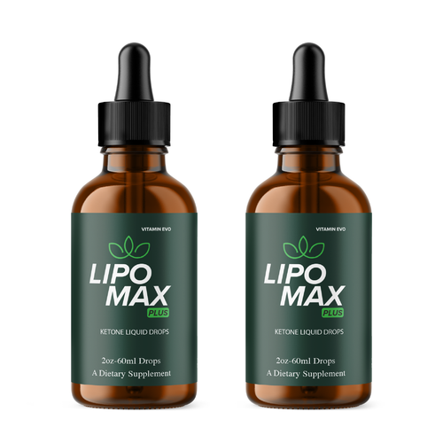 (2 Pack) Lipo Max Ketone Liquid Drops LipoMax Weight Loss Support 60 ...