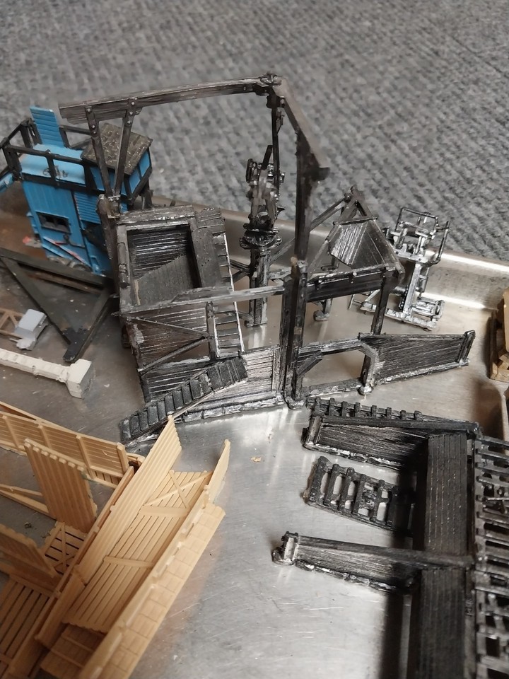 Lot Ho Structures Unfinished, Metal, Wood, Plastic. | eBay