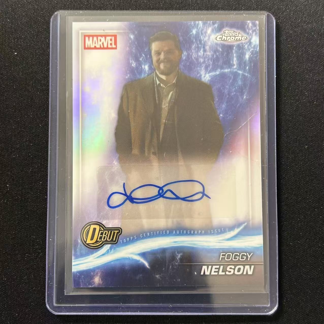 🦄DF 2025 TOPPS CHROME MARVEL STUDIOS DEBUT AUTO REFRACTOR ELDEN HENSON ...