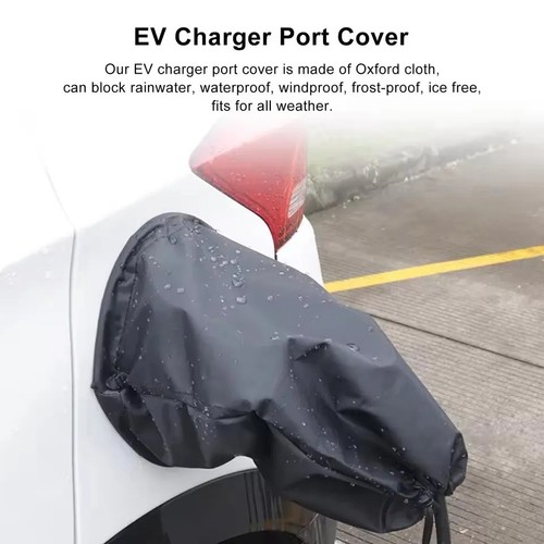 Electric Vehicle Charging Cover EV Waterproof Car Charger Port Magnet ...