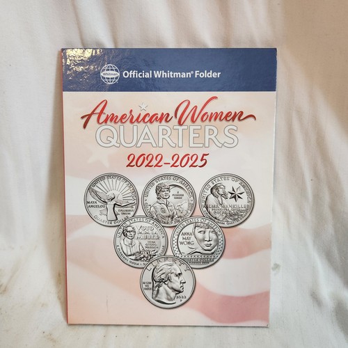 Partially Filled Whitman Coin Folder American Women Quarters Type Set ...