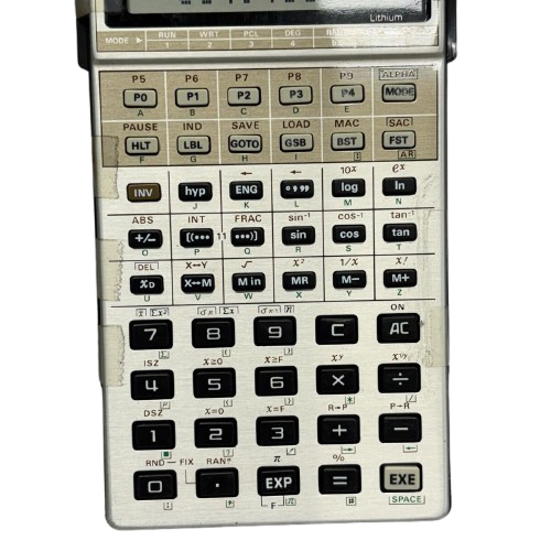”AS IS” CASIO FX-602P Scientific Programmable Calculator with Case ...