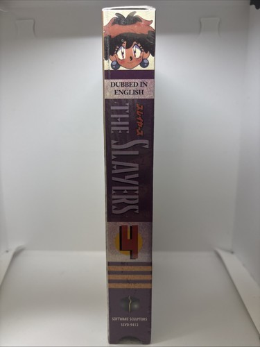 The Slayers Volume 4 VHS New Sealed English Dubbed | eBay