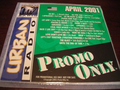 PROMO ONLY URBAN RADIO CD ARRIL 2001 NEW | eBay