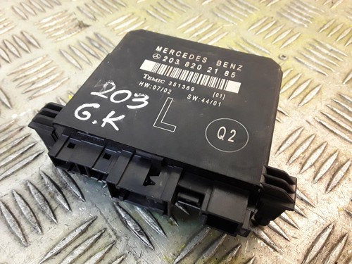 MERCEDES W203 Door Control Module Unit Rear Left C CLASS W203 OEM A ...