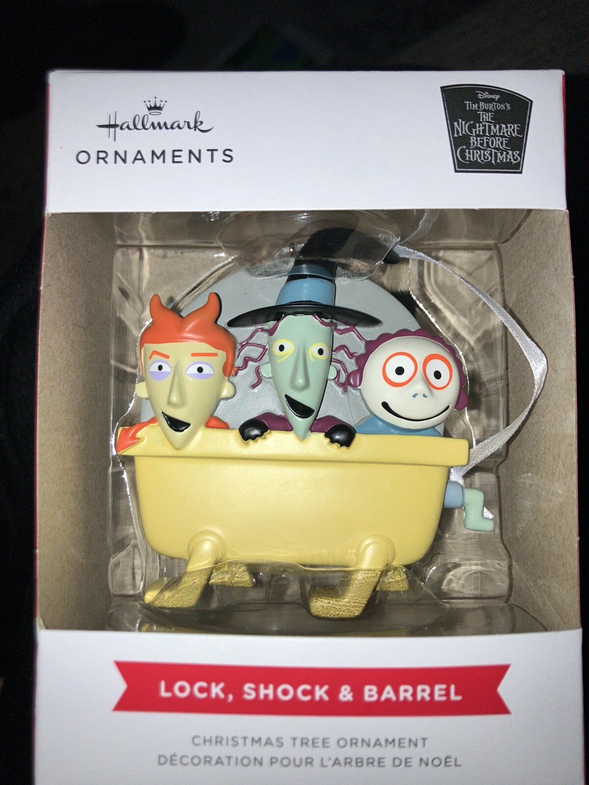 Hallmark Nightmare Before Christmas Lock, Shock and Barrel Ornament | eBay