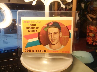 1960 Topps #122 Don Dillard RC - Indians | eBay