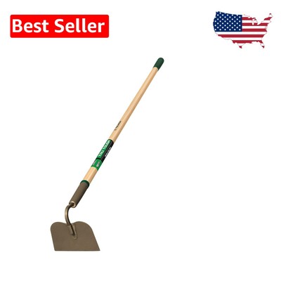 Versatile 54-Inch Steel Head Hoe for Weeding & Cultivating - Non-Slip ...