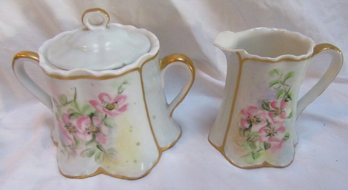 Early 1900s Peerless Bavaria Marlboro Handpainted Porcelain Cream ...
