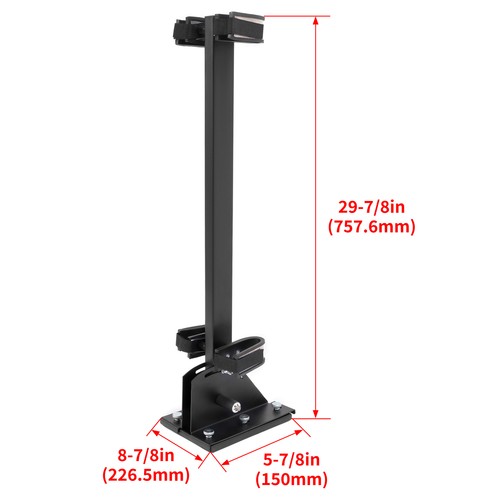 Golf Cart Floor Mount Gun Rack Stand Up Quick Release For Club Car EZGO ...