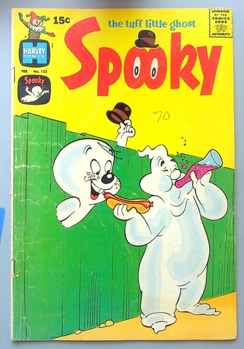 Spooky #122 ~ HARVEY 1971 ~ The Tuff Little Ghost GD | eBay